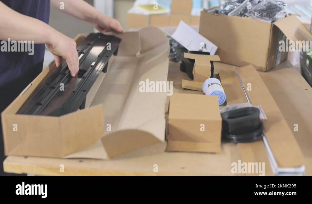 Goods in a box Stock Videos & Footage - HD and 4K Video Clips - Alamy