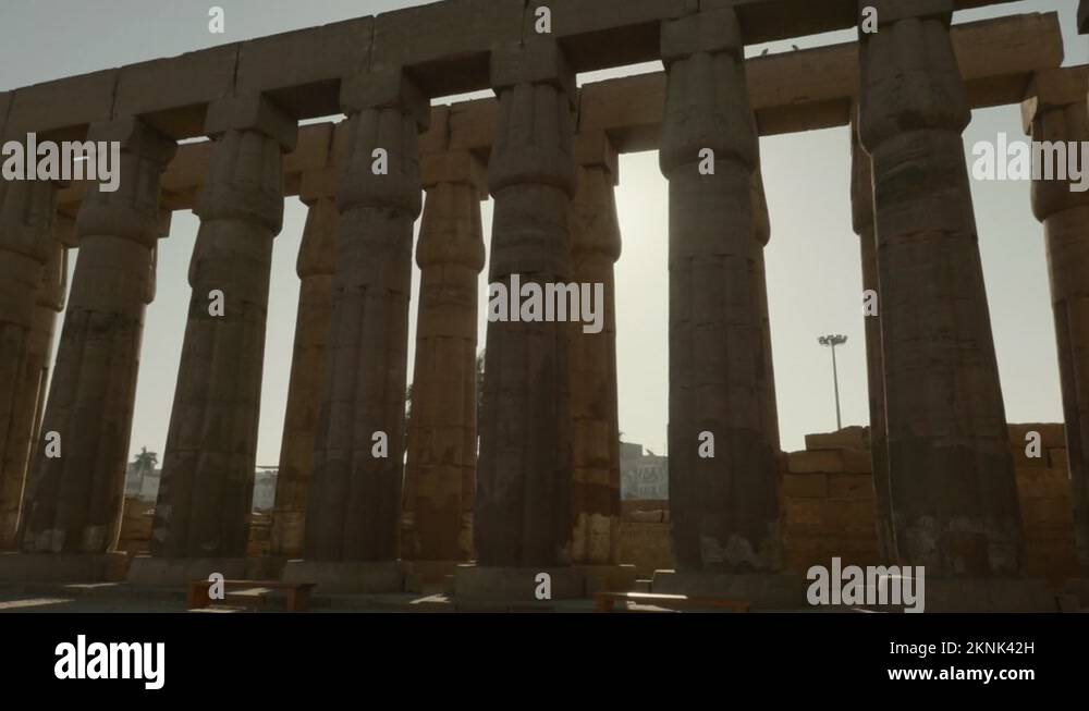 Egypt temple columns Stock Videos & Footage - HD and 4K Video Clips - Alamy