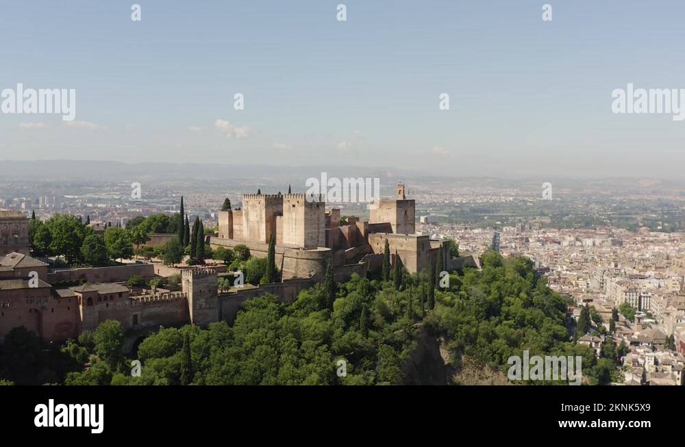 Granada spain alhambra aerial Stock Videos & Footage - HD and 4K Video ...