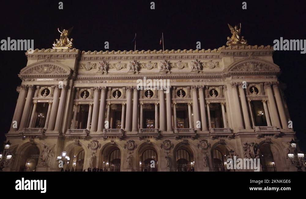 Paris opera house exterior Stock Videos & Footage - HD and 4K Video ...