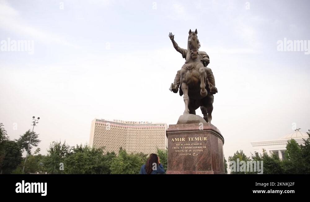 Statue of amir temur Stock Videos & Footage - HD and 4K Video Clips - Alamy