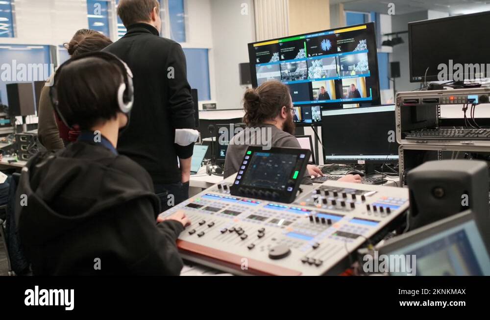 Creative people in tv studio Stock Videos & Footage - HD and 4K Video ...