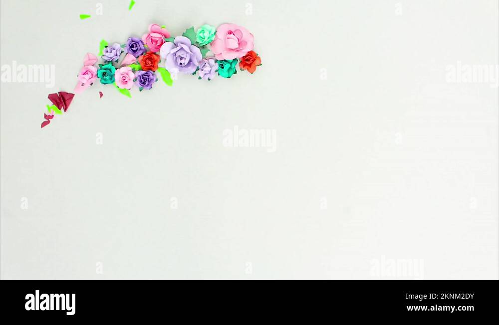 Colored paper circle Stock Videos & Footage - HD and 4K Video Clips - Alamy