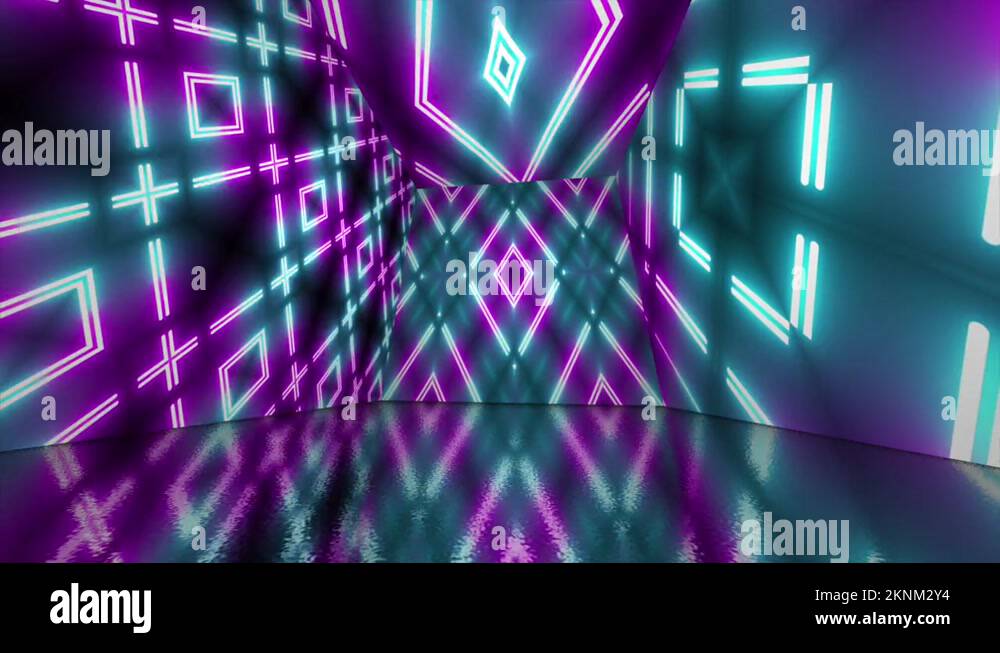 3D and 2D concert stage LED background virtual studio computer graphics ...
