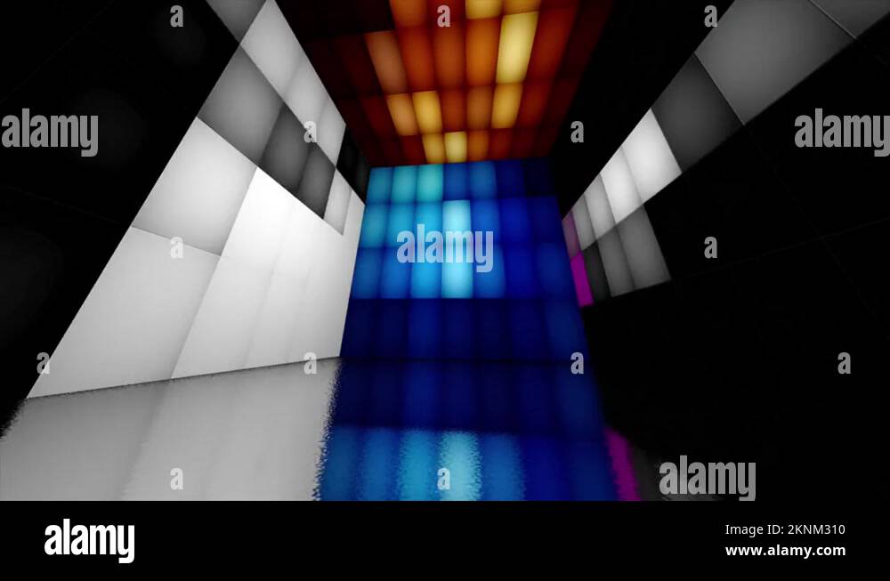 3D and 2D concert stage LED background virtual studio computer graphics ...