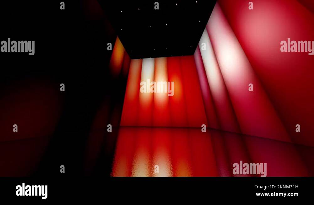 3D and 2D concert stage LED background virtual studio computer graphics ...