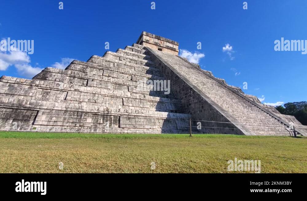 Chichen Itza, one of the largest Maya cities, a large pre-Columbian ...