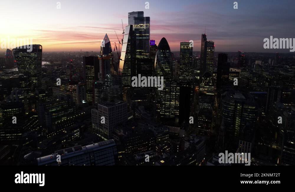 City of london high rise office buildings Stock Videos & Footage - HD ...