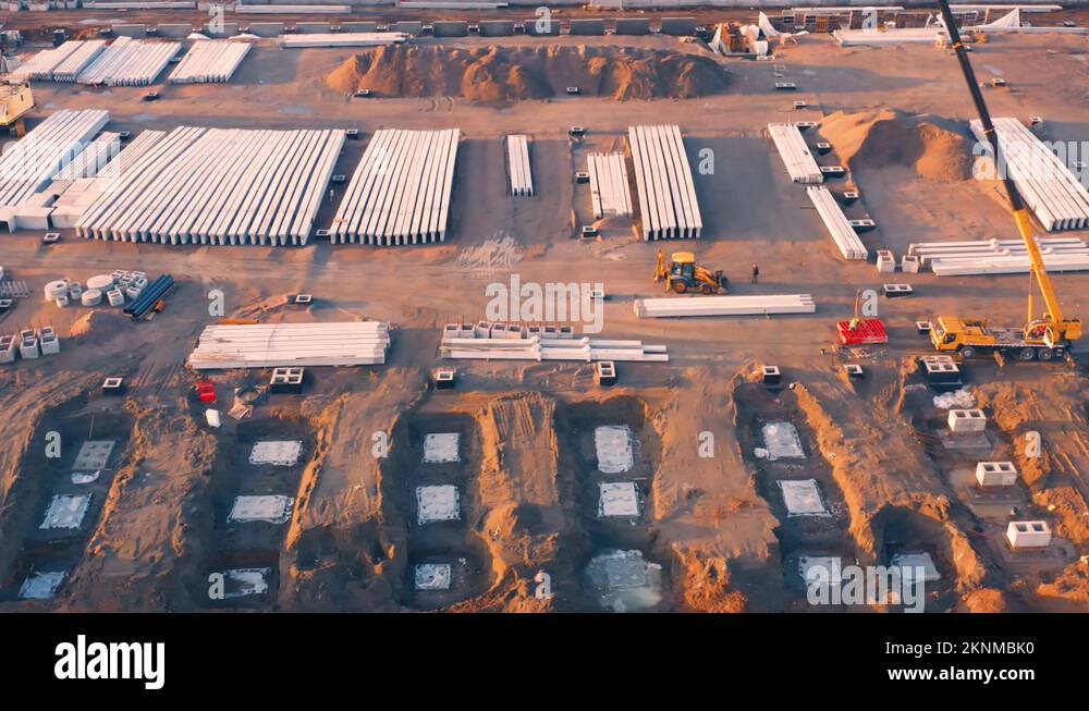 Concrete building foundations Stock Videos & Footage - HD and 4K Video ...