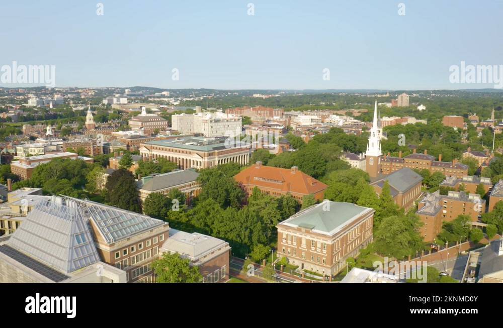 Harvard university campus building college cambridge Stock Videos ...