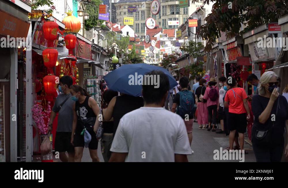 Chinese people walking chinatown Stock Videos & Footage - HD and 4K ...