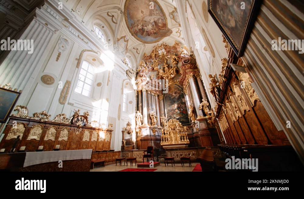 Church interior view inside nave Stock Videos & Footage - HD and 4K ...