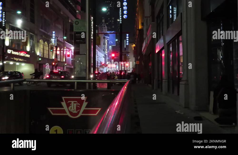 Subway street entrance toronto Stock Videos & Footage - HD and 4K Video ...