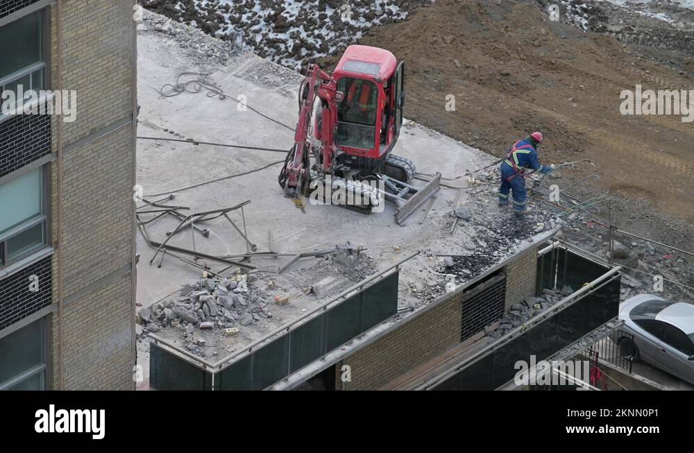 Demolition demolish rebar Stock Videos & Footage - HD and 4K Video ...