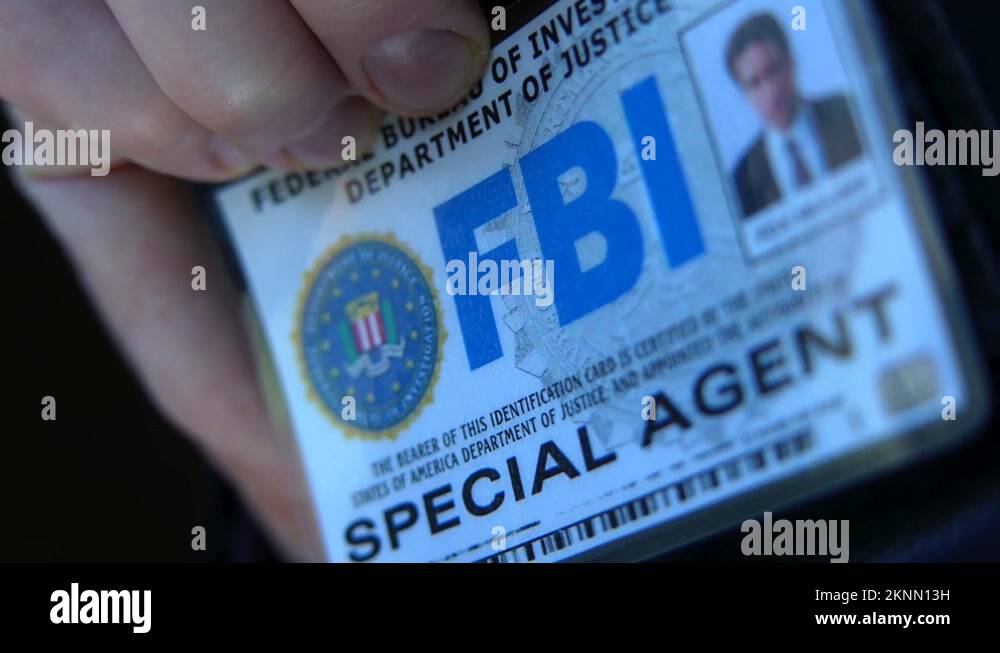 Fbi badge Stock Videos & Footage - HD and 4K Video Clips - Alamy