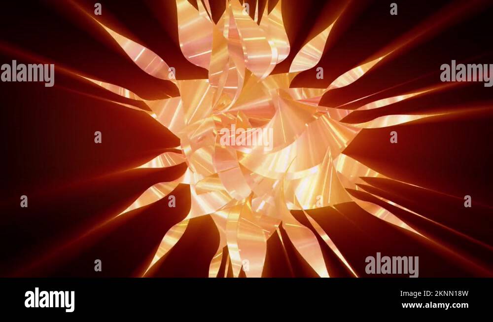 Abstract background shiny structure of objects and particles transforming Stock Video Footage ...