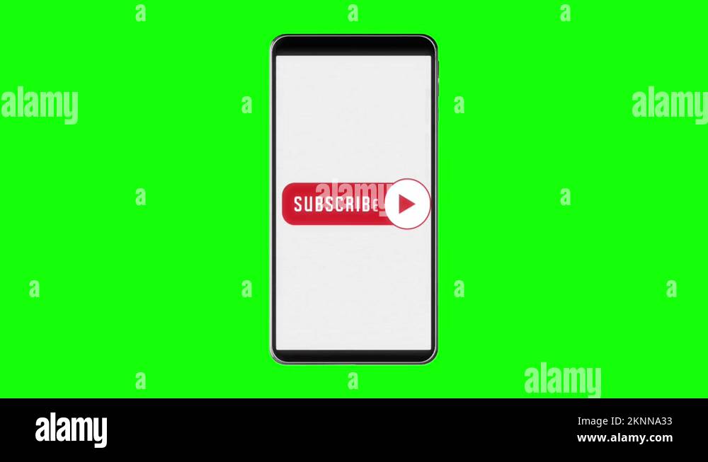 Like Share Subscribe Bell Icons appearing on a Smartphone Screen ...