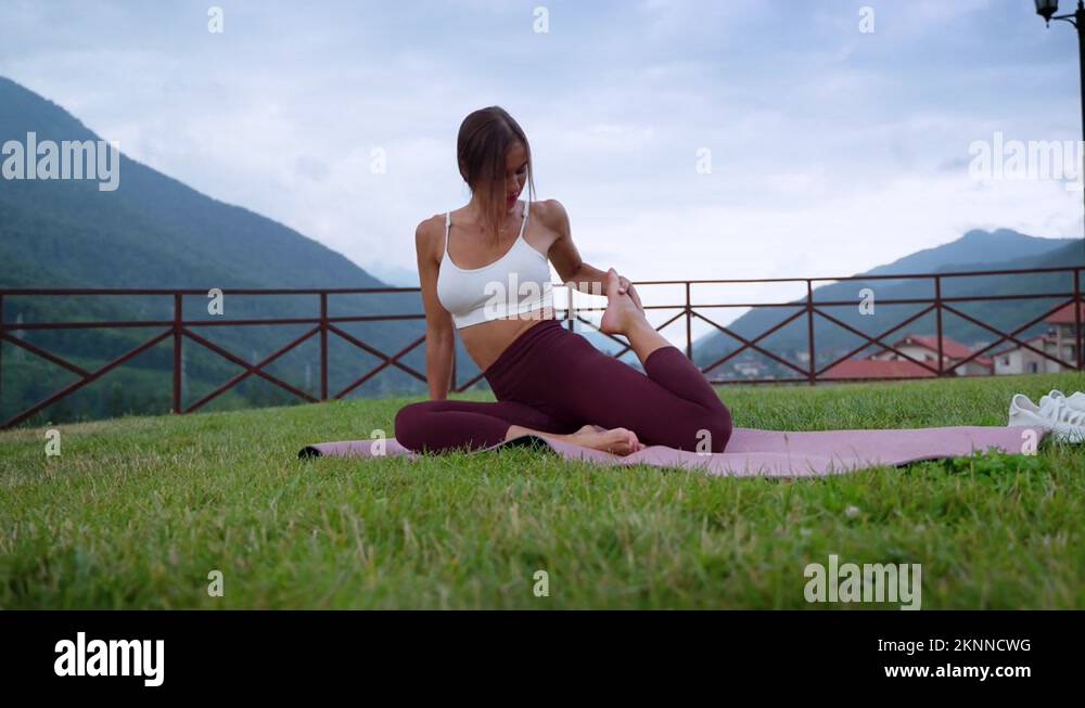 Athlete cool down stretching Stock Videos & Footage - HD and 4K Video ...