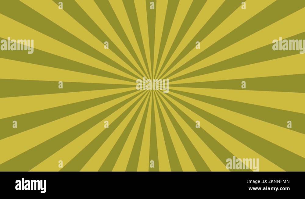 Abstract old gold colour rays background. 2D animation Stock Video ...