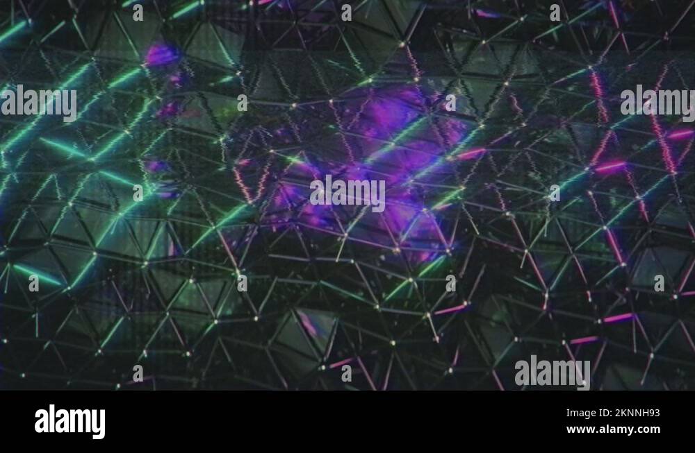 Retrewave 80s Style Vhs Polygons Seamless Loop 3d Render Animation Stock Video Footage Alamy