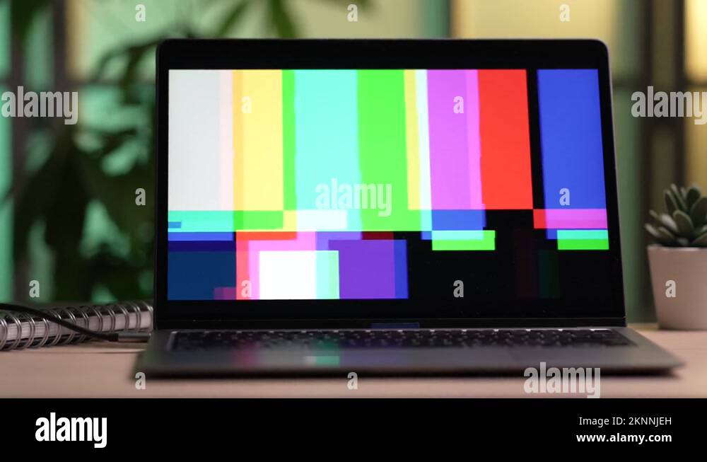 Computer laptop broken screen Stock Videos & Footage - HD and 4K Video ...