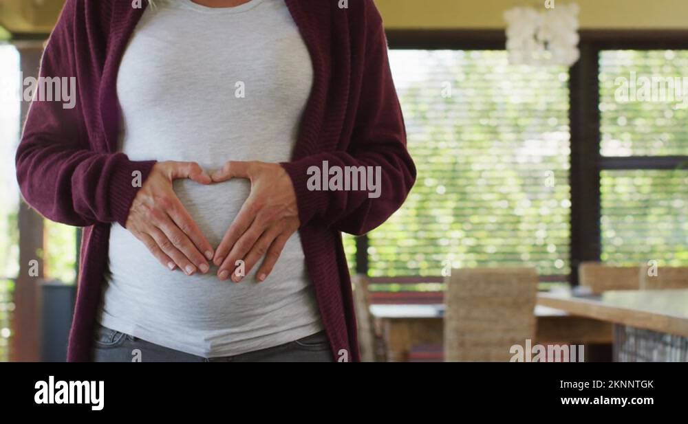 Heart over pregnant belly Stock Videos & Footage - HD and 4K Video ...