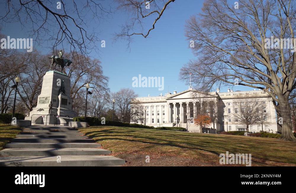 General William Tecumseh Sherman Statue in Presidents Park next to the ...