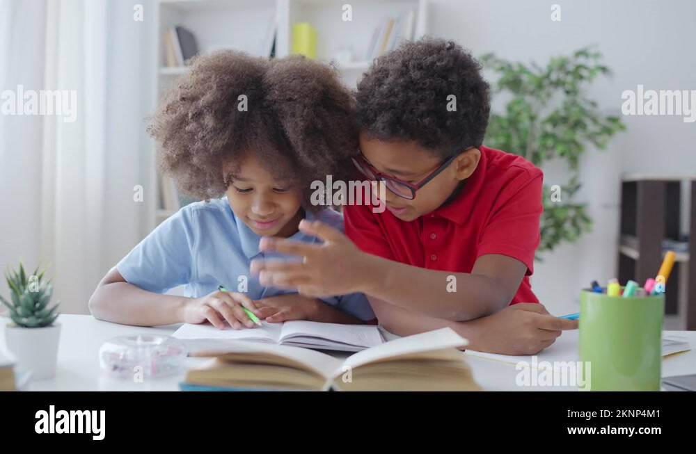 Sister explaining to brother Stock Videos & Footage - HD and 4K Video ...