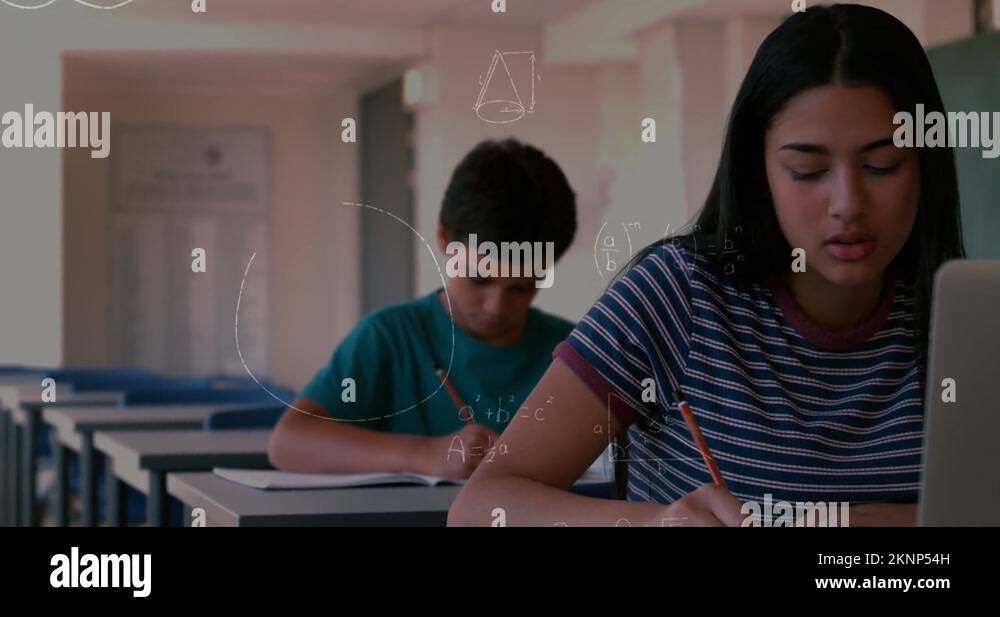 School children writing in classroom Stock Videos & Footage - HD and 4K ...