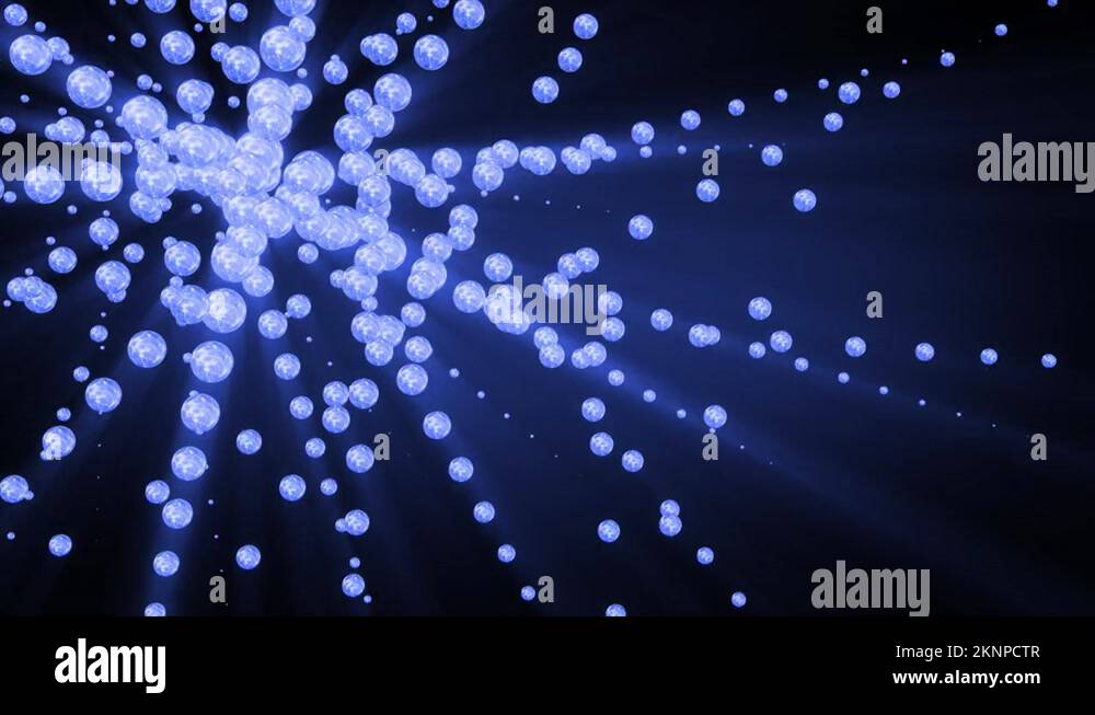 Abstract background shiny structure of objects and particles transforming Stock Video Footage ...