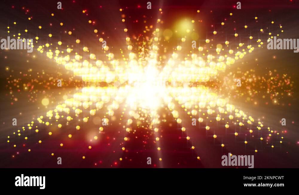 Abstract background shiny structure of objects and particles ...