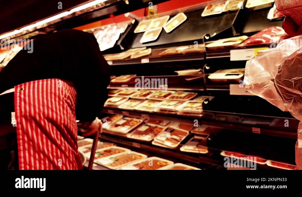 Packaged chicken grocery store Stock Videos & Footage - HD and 4K Video ...