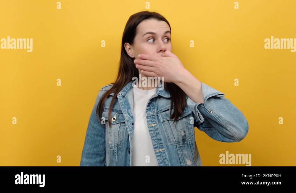 Hand over female mouth Stock Videos & Footage - HD and 4K Video Clips ...
