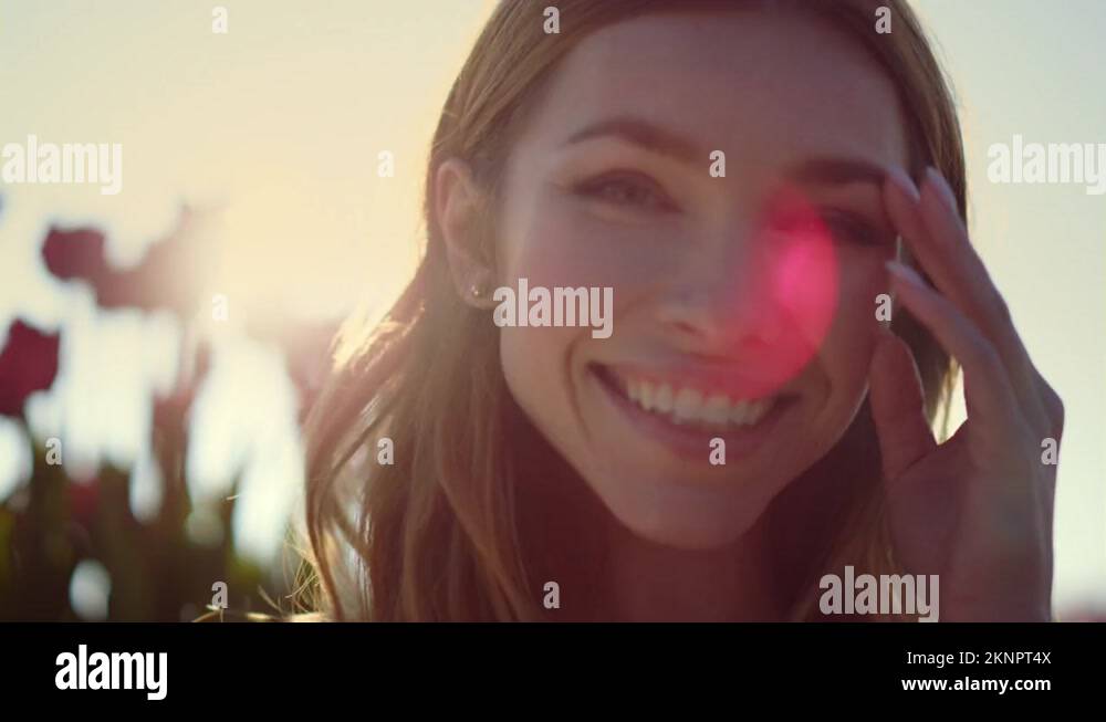Portrait beautiful laughing woman Stock Videos & Footage - HD and 4K ...