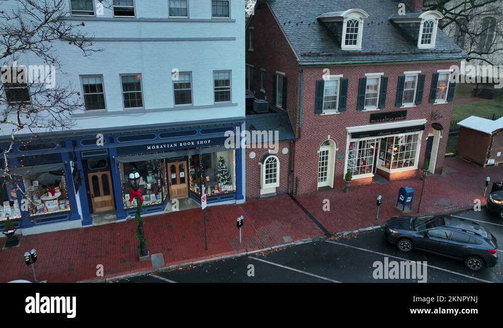 Moravian Book Shop and store in restored old vintage home in Bethlehem ...