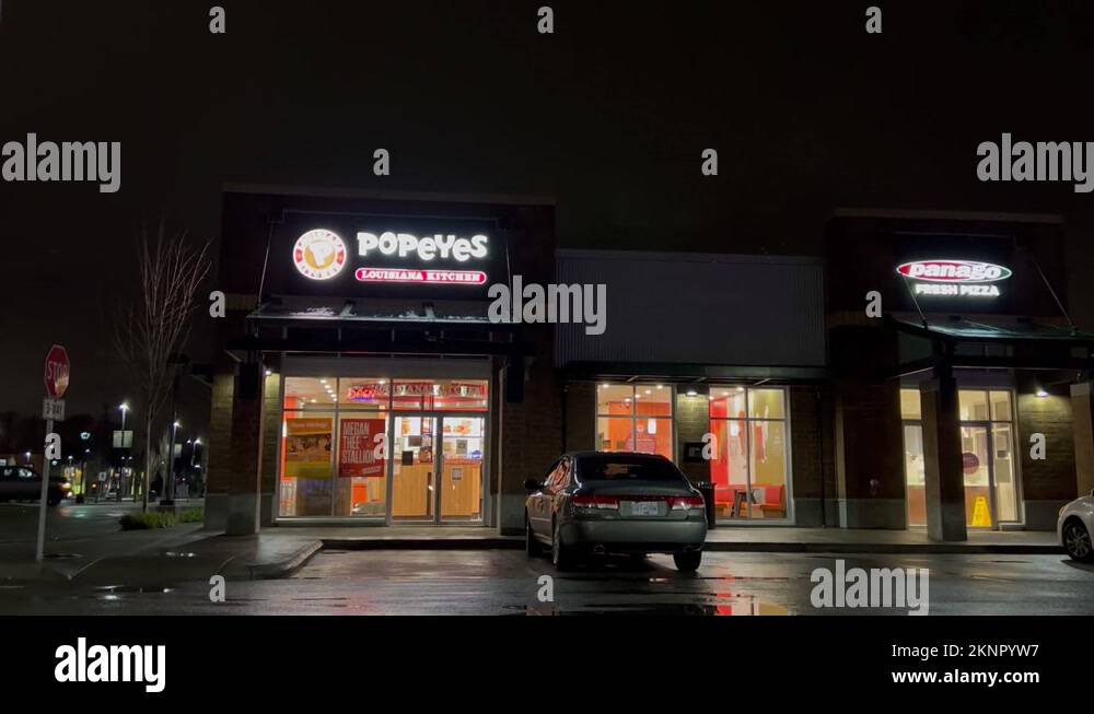 Popeyes restaurant logo Stock Videos & Footage - HD and 4K Video Clips ...