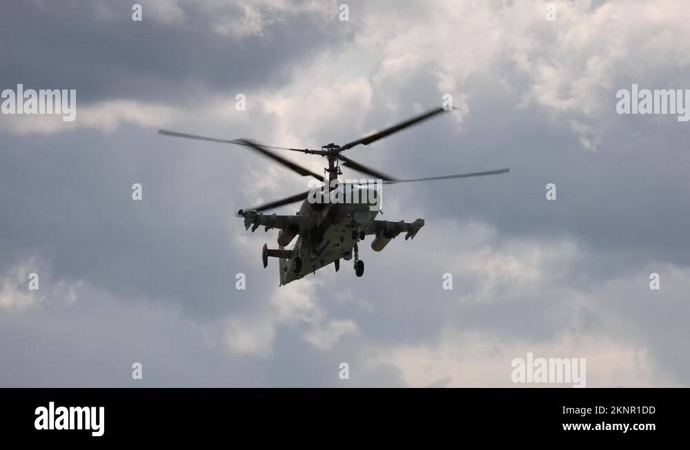Kamov Ka-52 Alligator, NATO code name: Hokum B. Attack helicopter ...