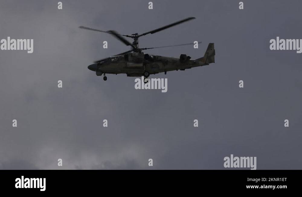 Kamov Ka-52 Alligator, NATO code name: Hokum B. Attack helicopter ...