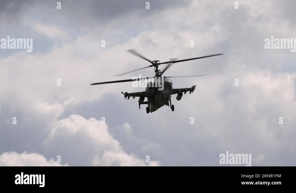 Kamov Ka-52 Alligator, NATO code name: Hokum B. Attack helicopter ...