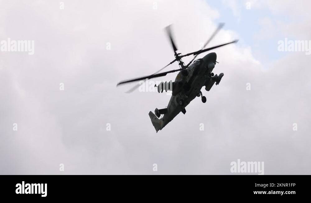 Kamov Ka-52 Alligator, NATO code name: Hokum B. Attack helicopter ...