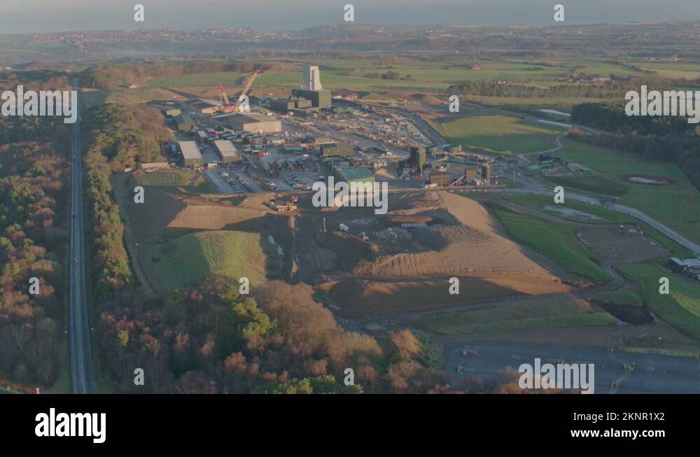 Anglo American, The Woodsmith Project main mine at Sneaton North York ...