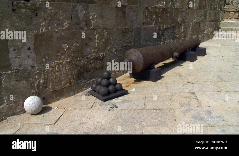 Ancient medieval cannon at tower Stock Videos & Footage - HD and 4K ...