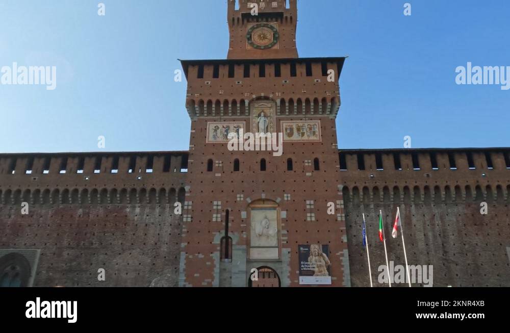 Milan clock tower Stock Videos & Footage - HD and 4K Video Clips - Alamy