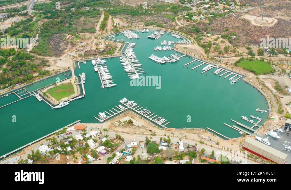 LA PLAYITA LOS CABOS MEXICO-2021: Docking Inlet For Ships Stock Video ...