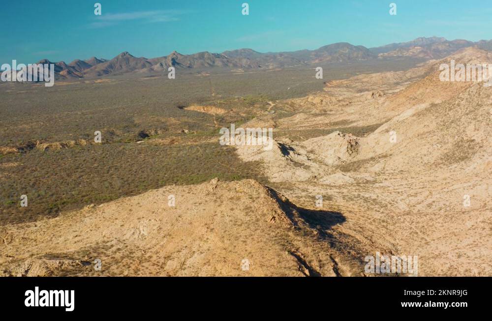 CABO PULMO BCS MEXICO-2021: Beautiful Daytime Desert Scene Stock Video ...