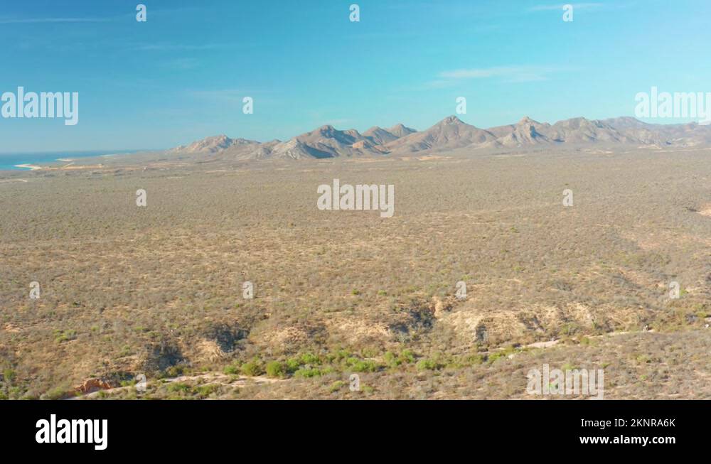 CABO PULMO BCS MEXICO-2021: Mountains Desert And Sea Visible From Drone ...