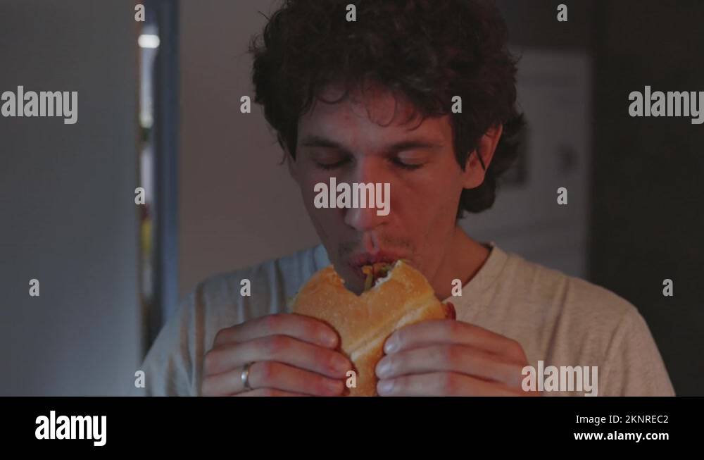 Greedy man eating Stock Videos & Footage - HD and 4K Video Clips - Alamy