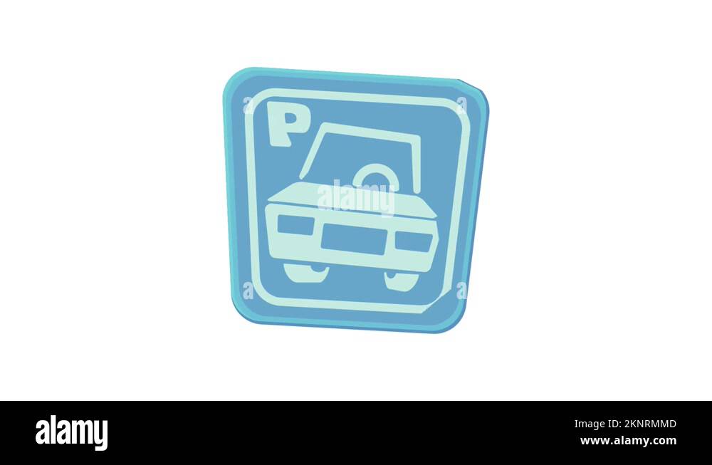 Car parking icon Stock Videos & Footage - HD and 4K Video Clips - Alamy