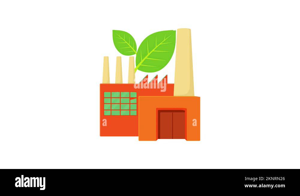 Green factory building icon Stock Videos & Footage - HD and 4K Video ...