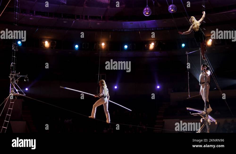 Tightrope walkers circus Stock Videos & Footage - HD and 4K Video Clips ...
